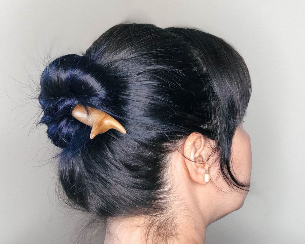 3 easy hairstyles using hair sticks feat. Saya Designs # ...